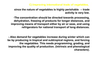 Vegetable production course | PPT