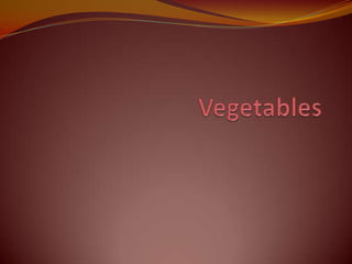 Vegetables | PPT