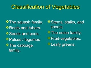 Vegetables | PPT