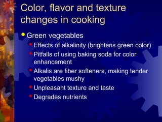 Vegetables and fruits color and pigments.ppt