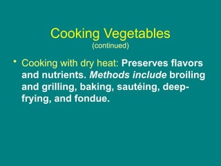 "Vegetables: Nutrient-rich food group essential for a balanced diet ...
