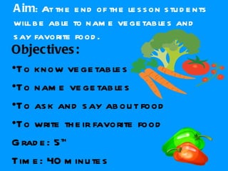 Vegetables ppt | PPT