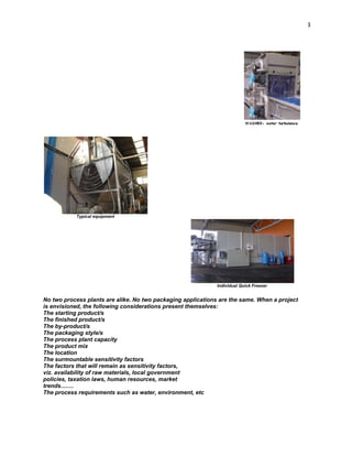 Vegetables and fruits frozen- projects | PDF