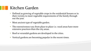 Vegetables and vegetable gardens | PPTX