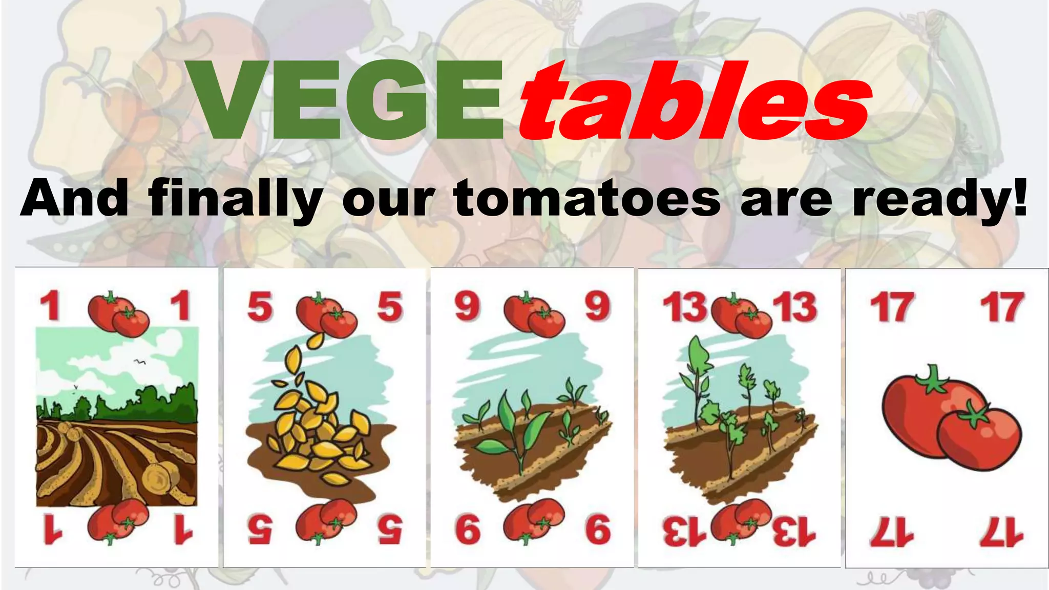 VEGEtables card game | PPTX