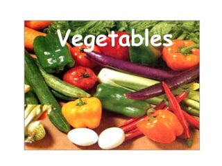 Vegetables vocabulary | PPT