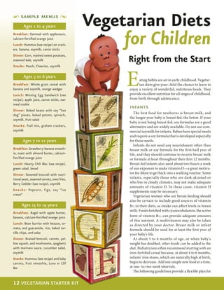 Vegetarian Starter Kit | PDF | Diabetes | Diseases and Conditions