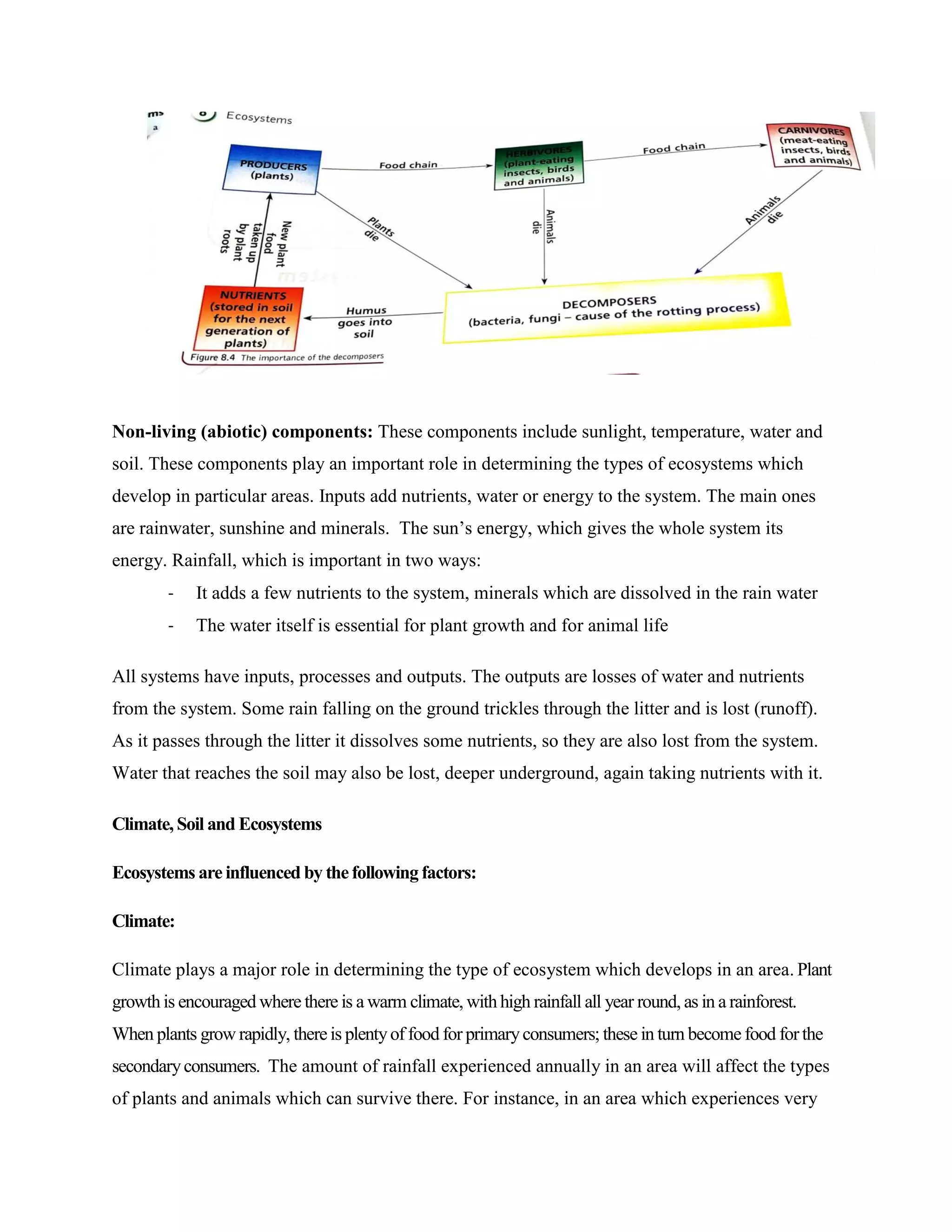CSEC Geography - Vegetation and Soils | PDF