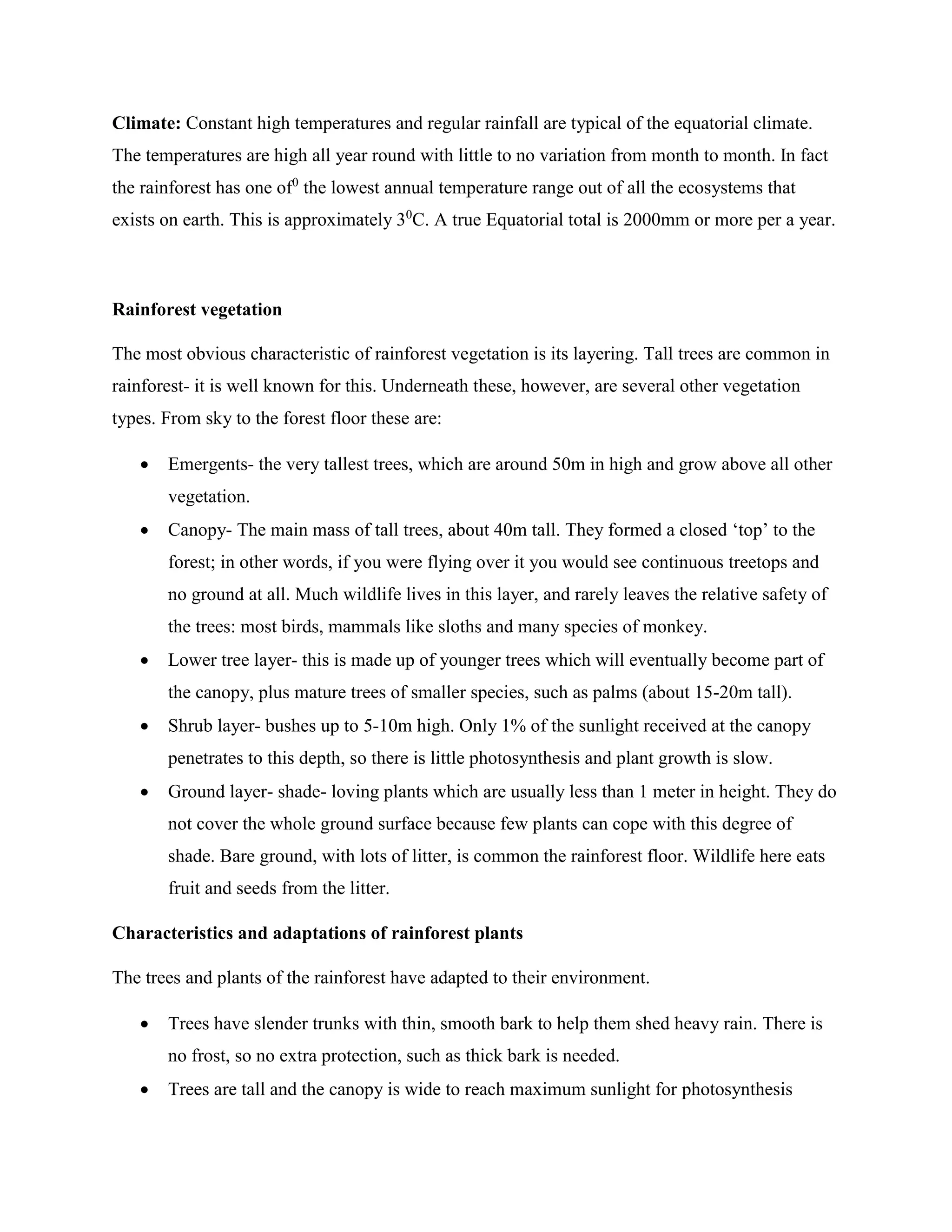 CSEC Geography - Vegetation and Soils | PDF
