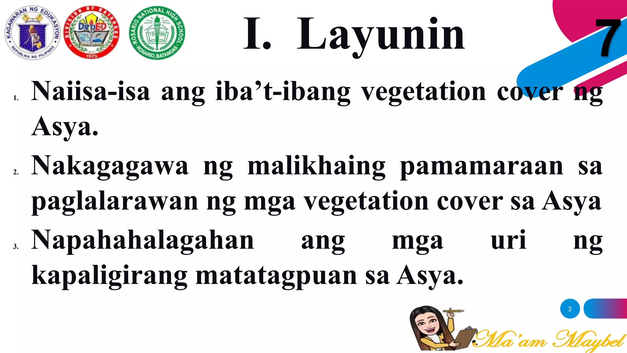 Vegetation cover ng asya | PPTX