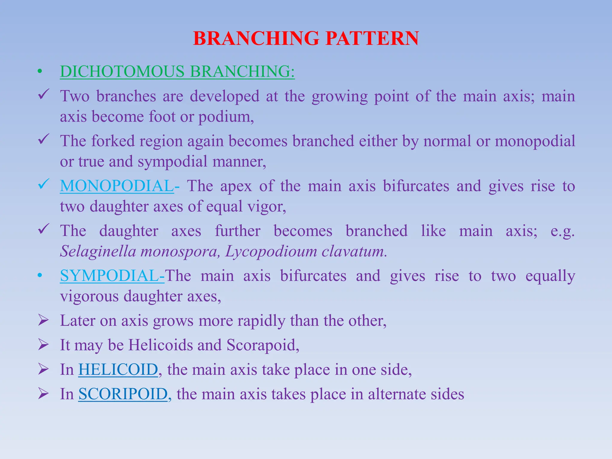 Vegetative morphology- A general account Stems with modifications. | PDF