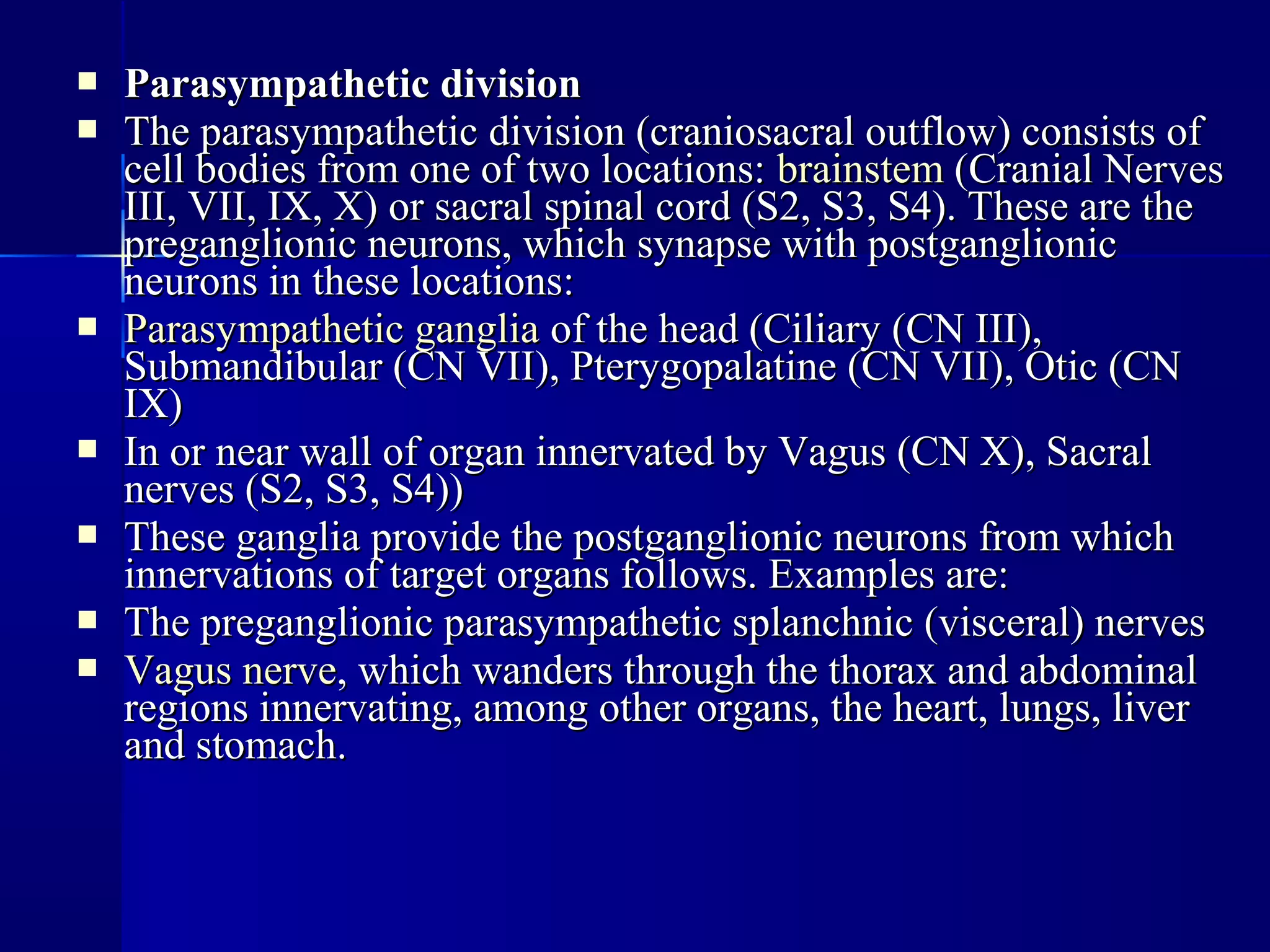 Vegetative nervous system | PPT