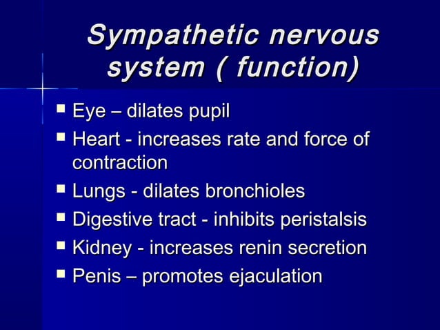 Vegetative nervous system | PPT