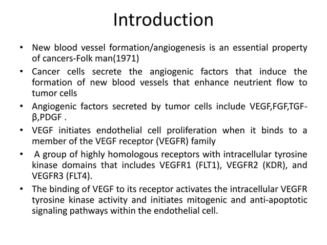 Vegf inhibitors | PPTX