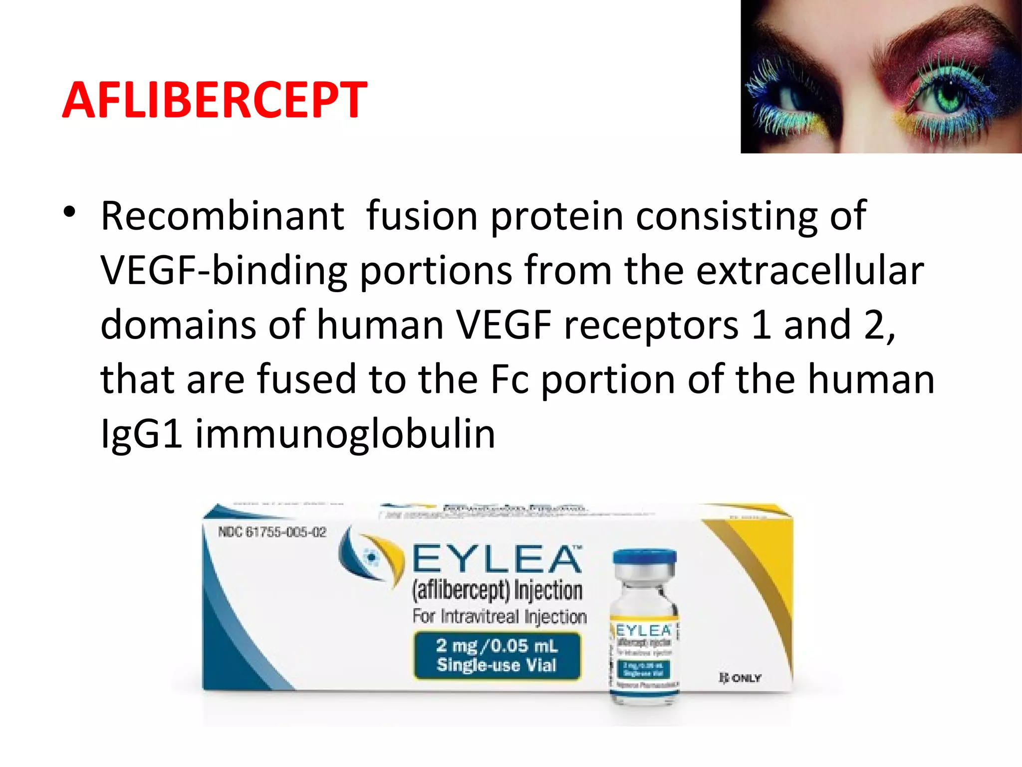 Vegf inhibitors for ophthalmic use | PPT