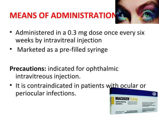 Vegf inhibitors for ophthalmic use | PPT