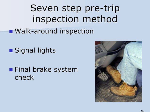 Vehicle Inspections Slideshow | PPSX | Commercial Trucks | Auto Body Styles