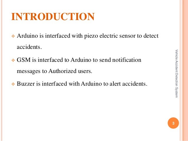 Vehicle Accident Detection And Messaging System Using Gsm And Arduino