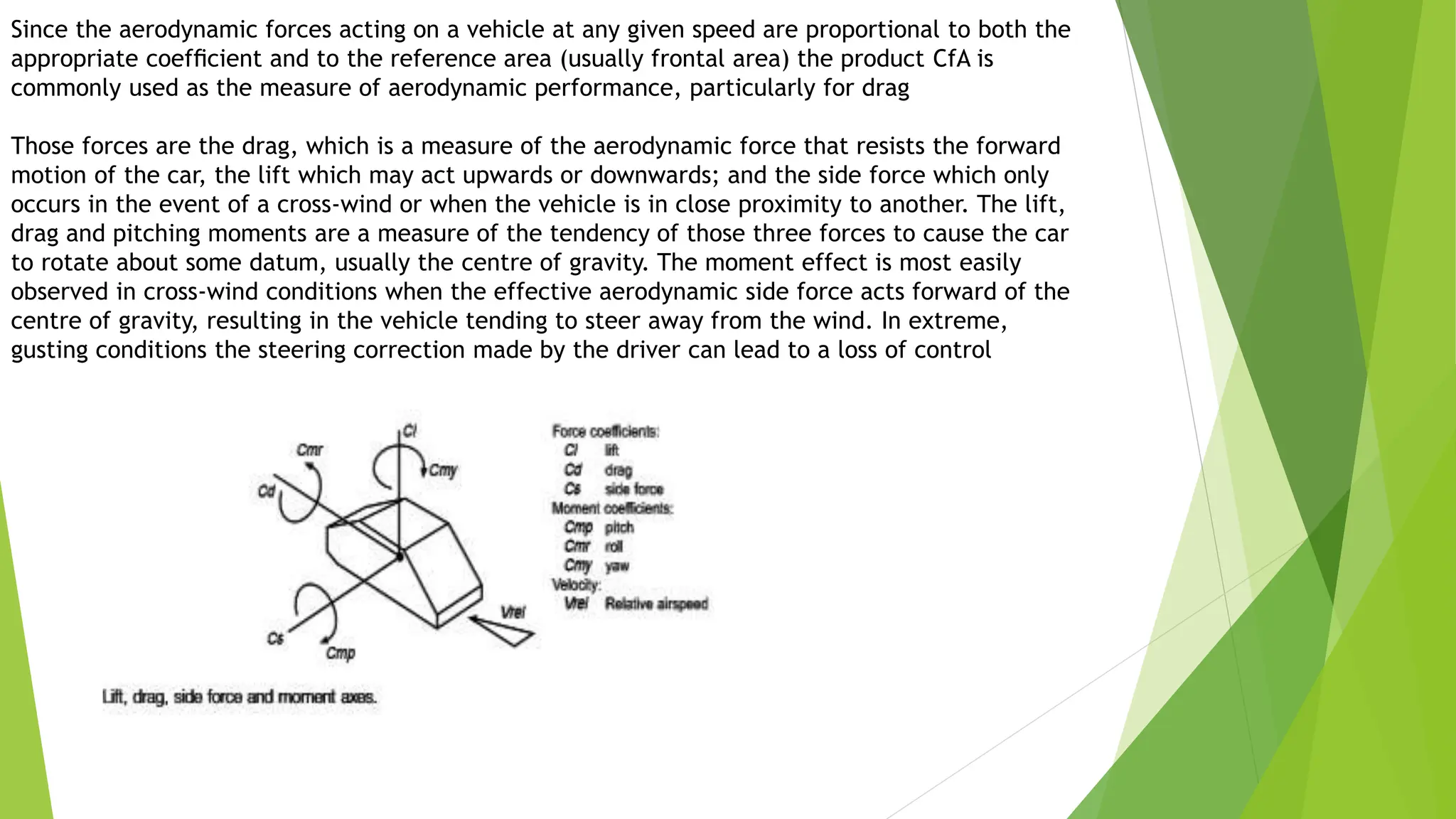 Vehicle aerodynamics and refinements ppt.pptx