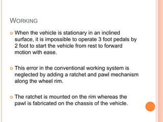 Vehicle anti reverse system | PPT