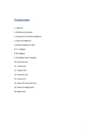 Vehicle classification | PDF