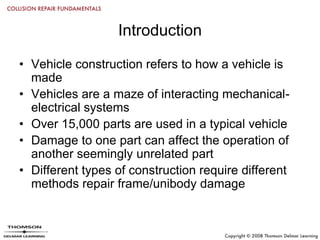 Vehicle construction chapter 9 | PDF
