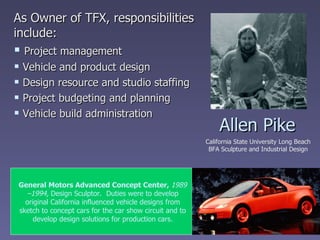 Vehicle Design & Fab | PPT