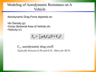 VehicleDynamics_Forces accting,Balance equation | PPT | Physics | Science