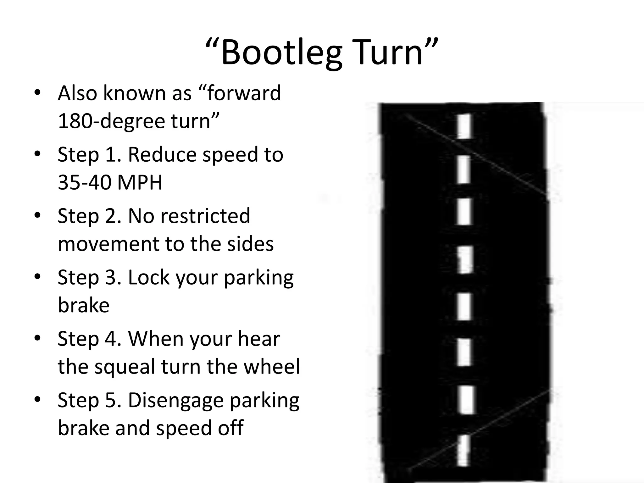 Vehicle evasion maneuvers | PPTX