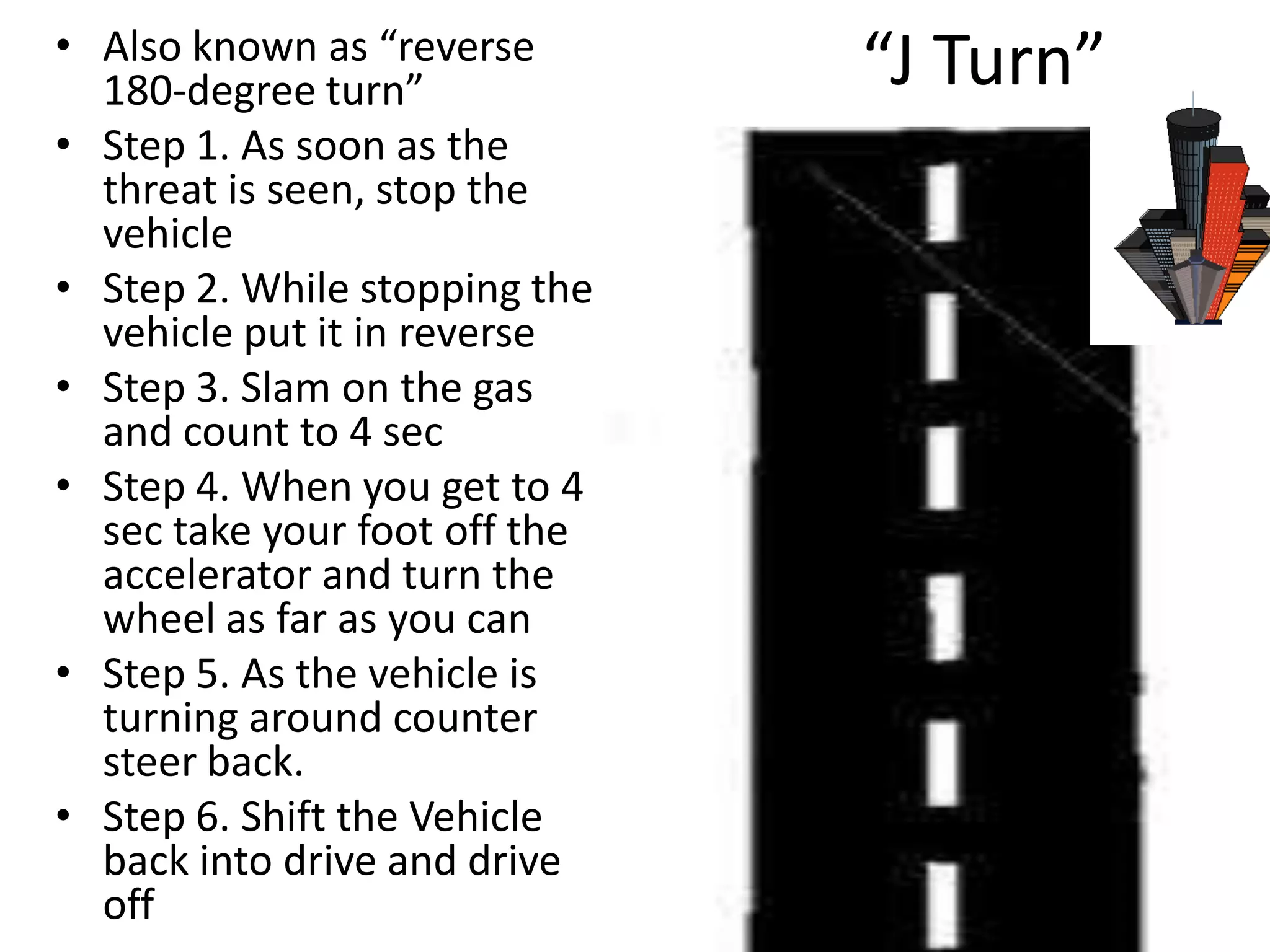 Vehicle evasion maneuvers | PPTX