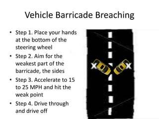 Vehicle evasion maneuvers | PPTX