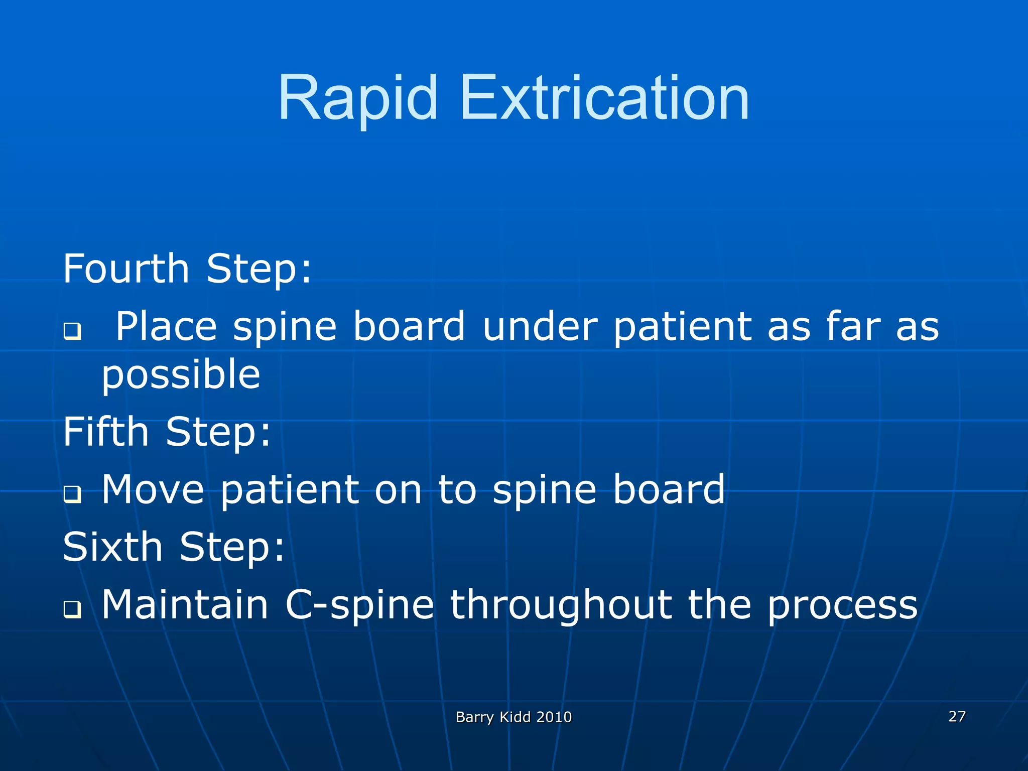 Vehicle extrication | PPT