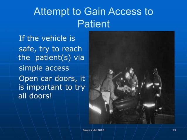 Vehicle extrication | PPT