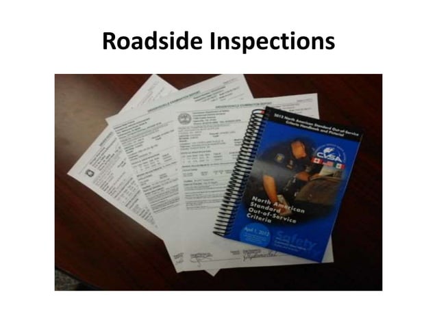 Vehicle inspection training | PPTX