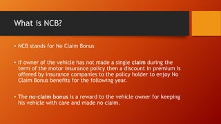 Vehicle insurance | PPT