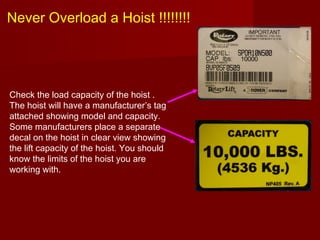 ONTAP - Vehicle Lift Safety | PPT