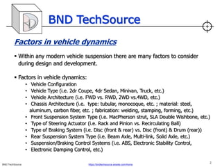 Vehicle load transfer part I 2021 | PDF
