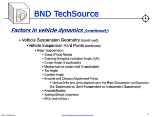 Vehicle load transfer part I 2021 | PDF