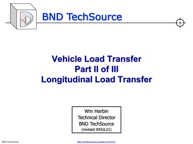 Vehicle load transfer part II 2021 | PDF | Physics | Science