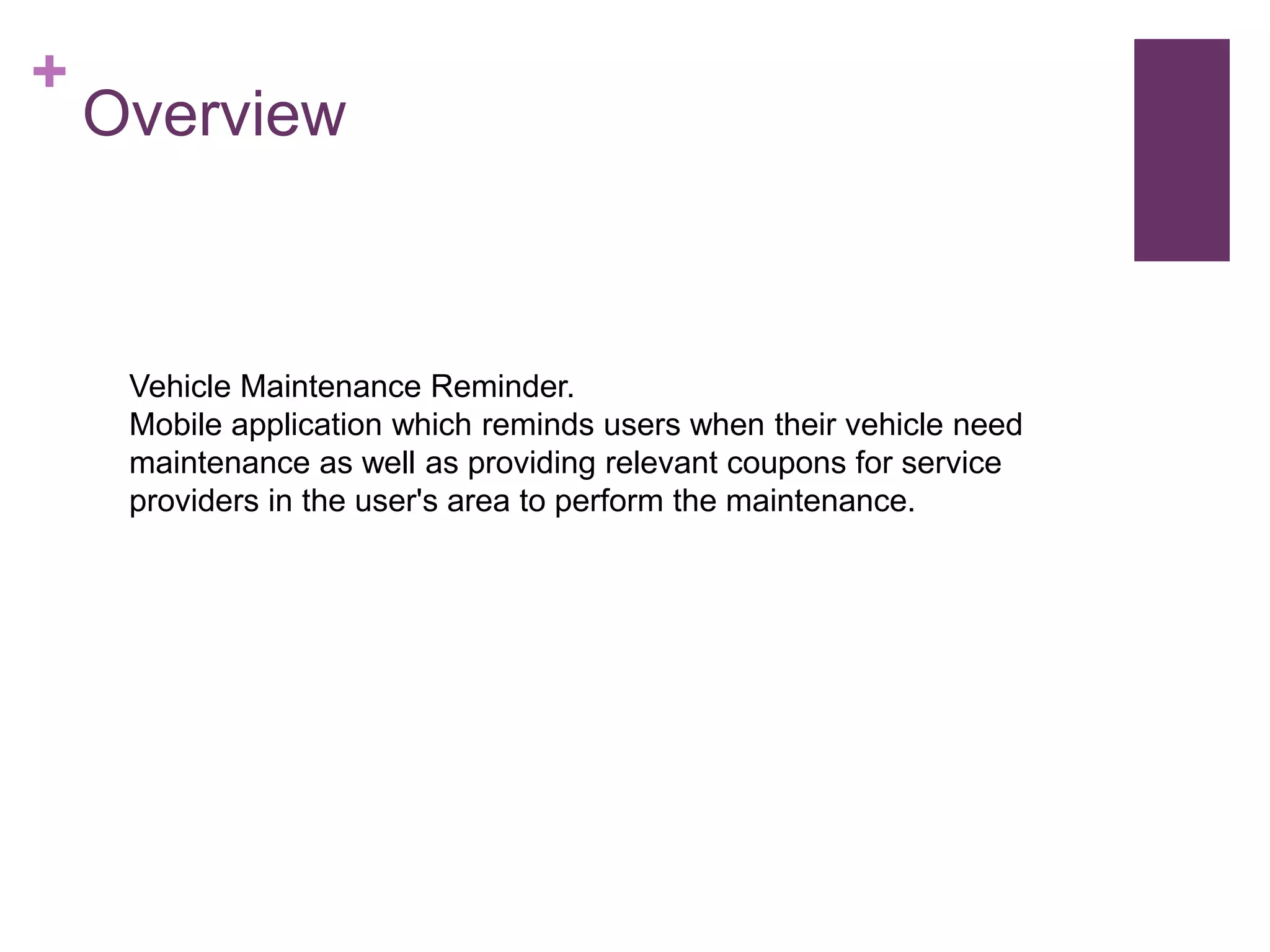 Vehicle maintenance reminder austin | PPTX