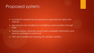 Vehicle monitoring and surveillance | PPTX