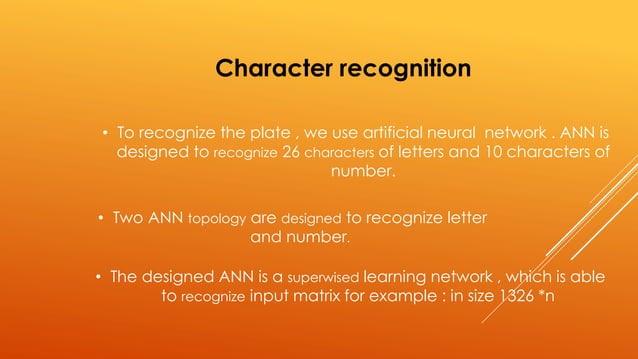Vehicle Number Plate Recognition Using Matlab Ppt