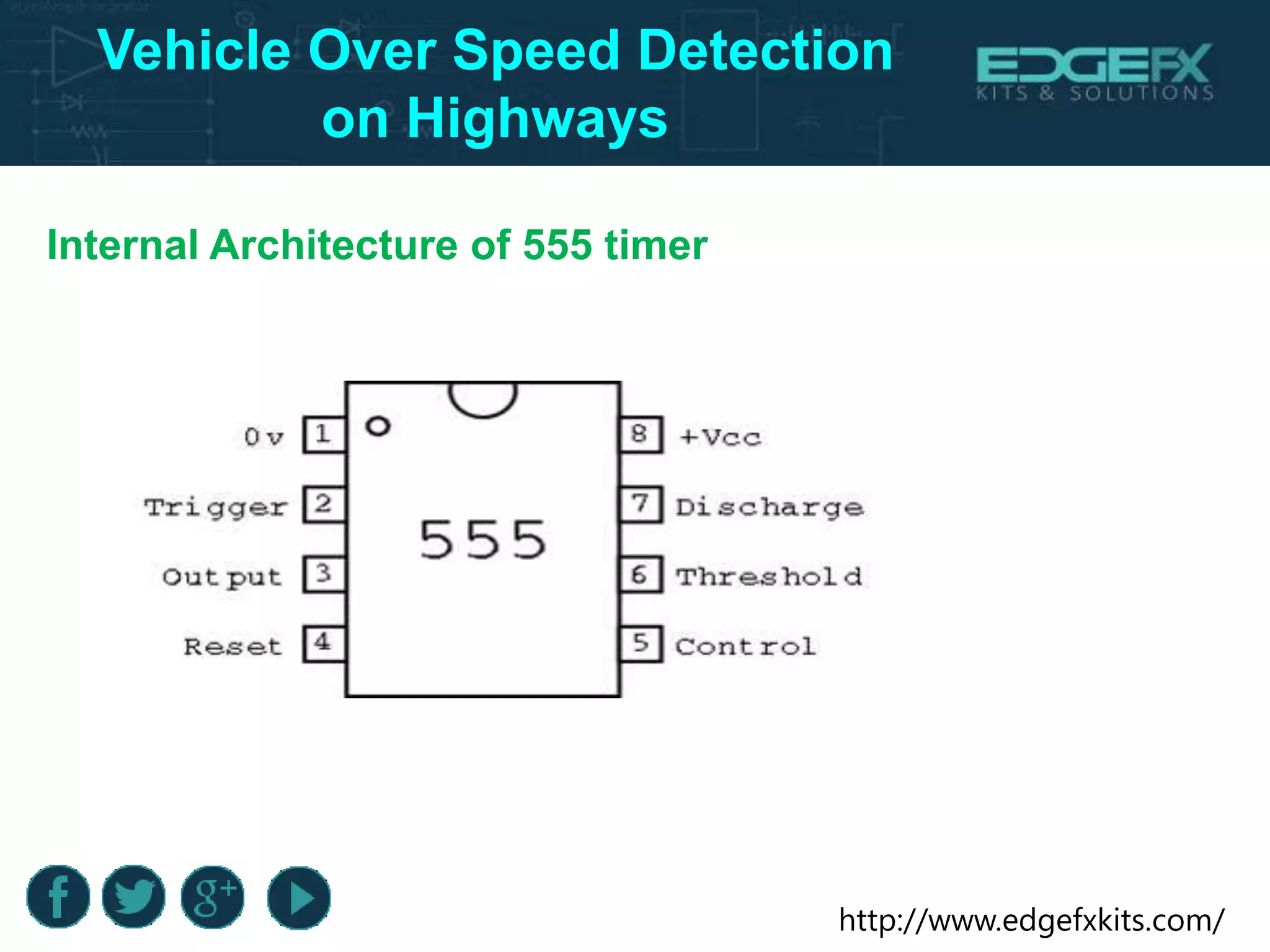 Vehicle Over Speed Detection on Highways | PPTX