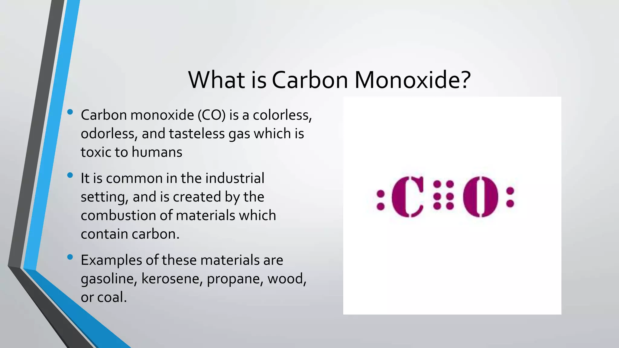 Vehicle Pollutants: A Study of Carbon Monoxide Emission of a Vehicle in ...