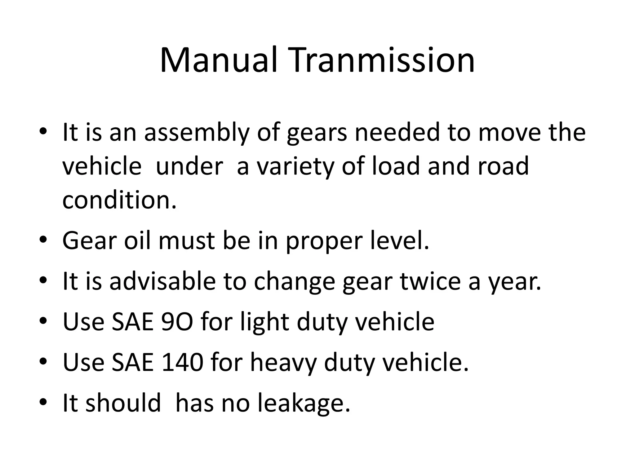 Vehicle preventive maintenance | PPSX