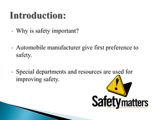 Vehicle safety system | PPTX