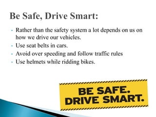 Vehicle safety system | PPTX