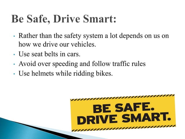 Vehicle safety system | PPTX