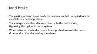 Vehicle safety system in automobiles | PPTX
