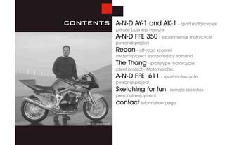 Motorcycle Design Samples | PDF